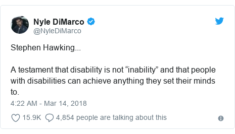Hawking: Did he change views on disability? - BBC News