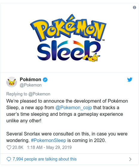 Pokémon Sleep app: 'We want to turn sleep into entertainment' - BBC News