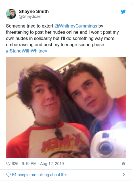 Whitney Cummings, US comedian, tweets nipple photo to stop extortion ...