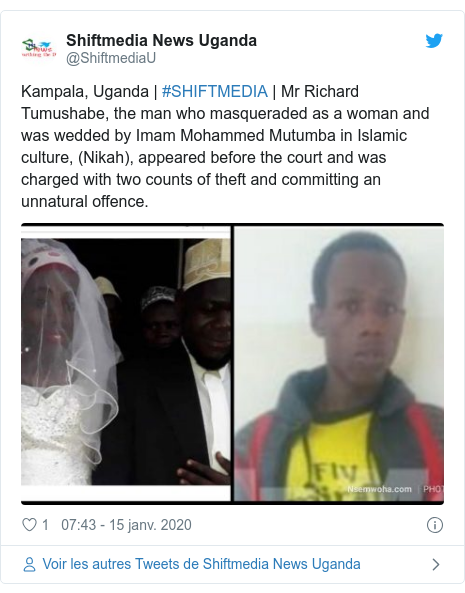 Un imam qui a épousé un homme arrêté en Ouganda - BBC News Afrique