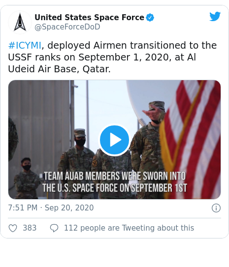 First US Space Force deployment to land not so far, far away - Qatar ...