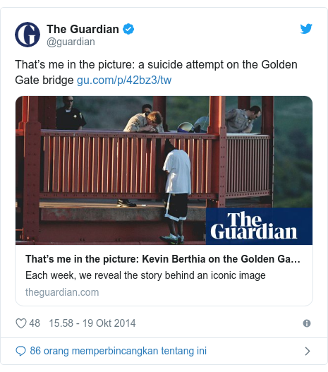 Hari Kesehatan Mental Dunia: Kisah pengawas jembatan yang menyelamatkan ratusan orang yang ...