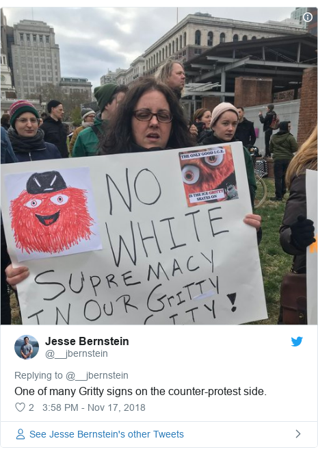 Gritty: How a NHL mascot became an internet sensation - BBC News