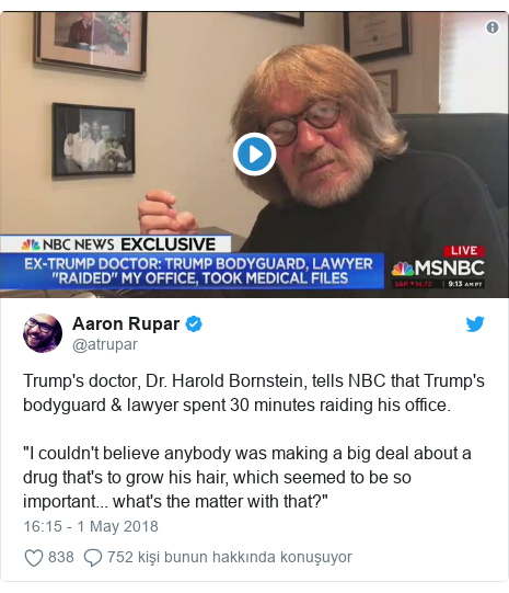 Trump'ın eski doktoru: Adaylığı sırasında sağlık raporunu kendisi ...