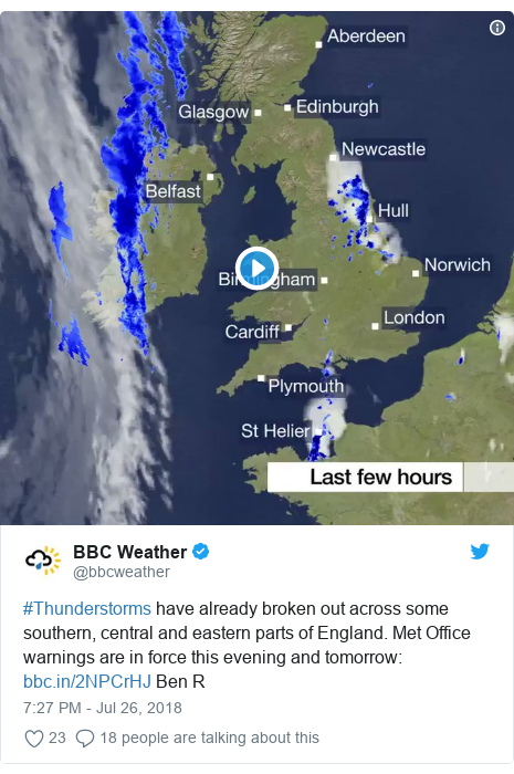 UK heatwave: Hottest day of year as temperatures soar - BBC News