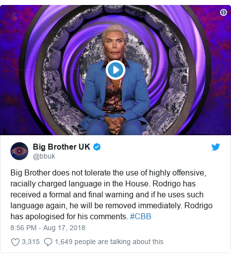 Celebrity Big Brother: 1,000 complaints over use of N-word - BBC News