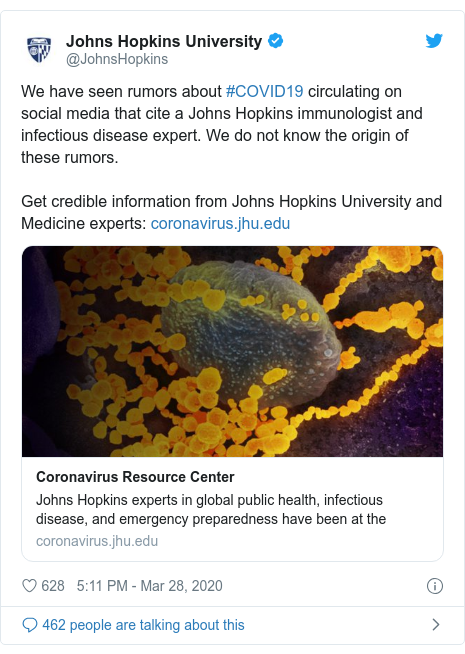 Coronavirus: Fake and misleading stories that went viral this week ...