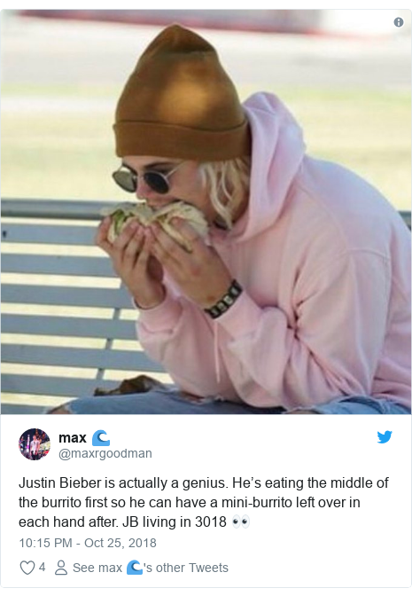'Justin Bieber's burrito' and other foods eaten 'wrong' - BBC News