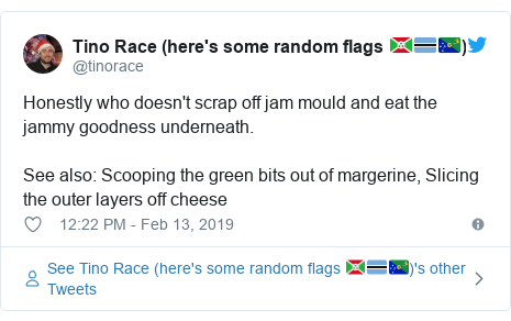 Mouldy jam: Should you eat what's beneath? - BBC News