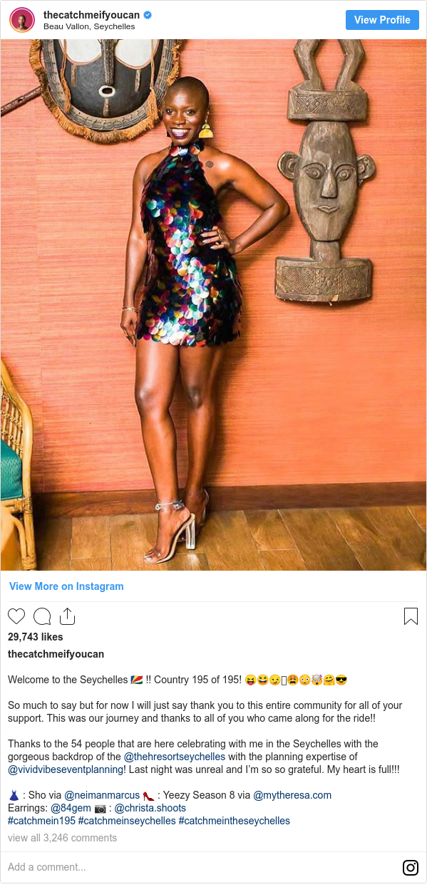 Jessica Nabongo na di first black woman to visit all 195 kontris for di ...