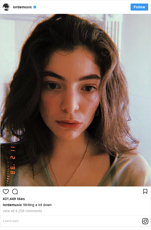 Lorde isn't here for unsolicited acne advice - BBC News
