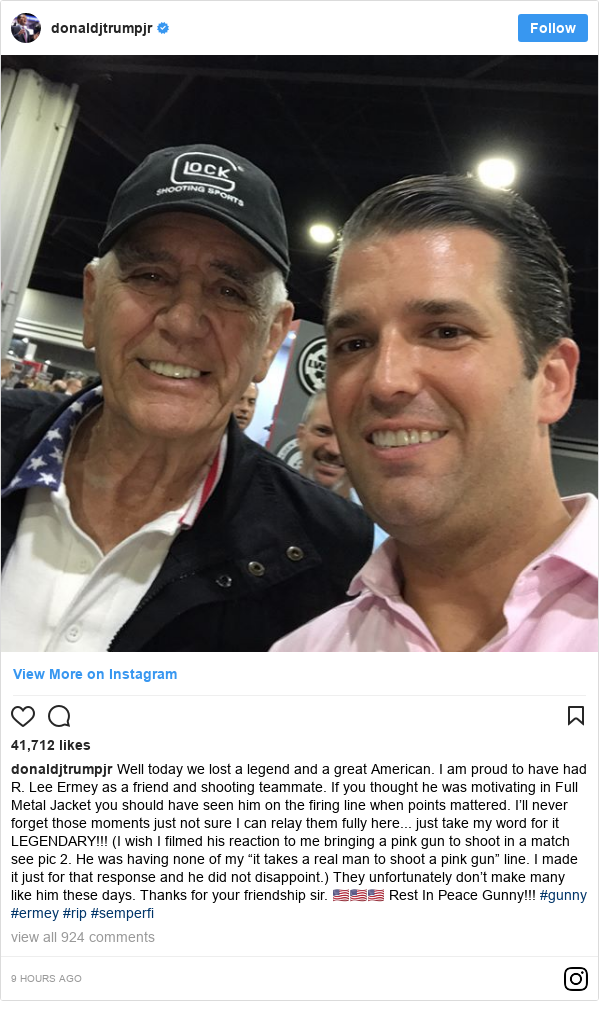 Full Metal Jacket drill instructor R Lee Ermey dies aged 74 - BBC News