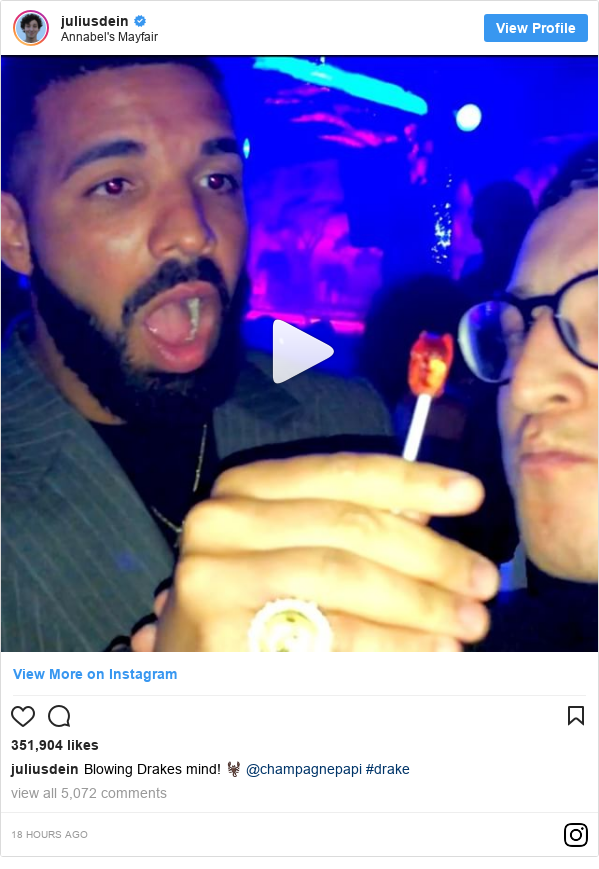 The UK magician who blew Drake's mind with a magic lollipop - BBC News