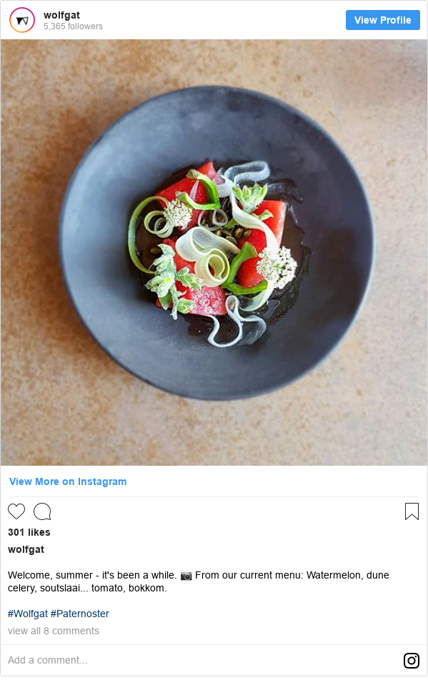 Tiny South Africa beach restaurant Wolfgat wins top award - BBC News
