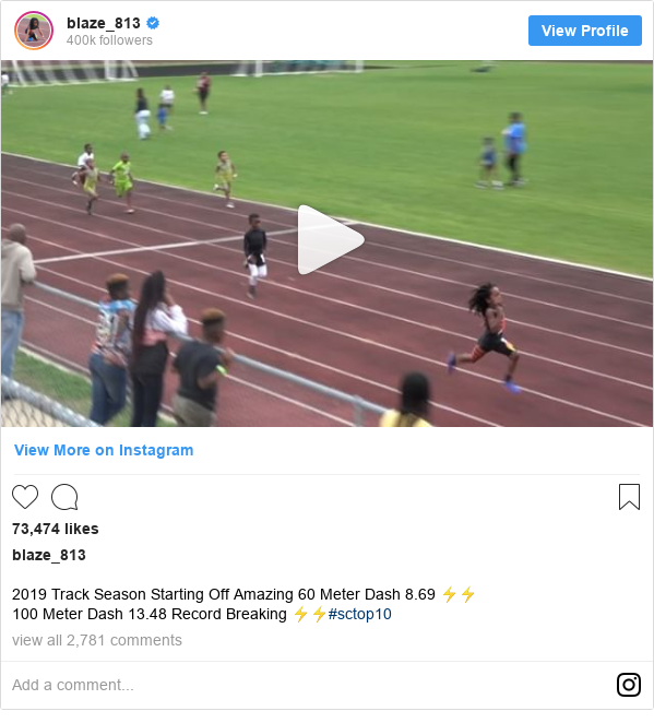 El fenómeno llamado Rudolph "Blaze" Ingram, el niño de 7 años que corre ...