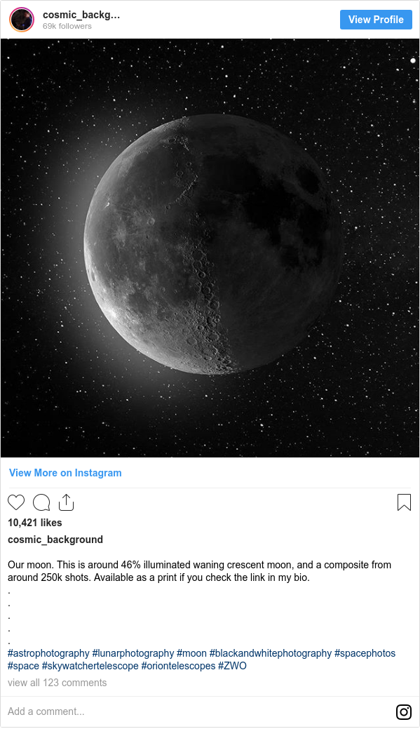 Craters of the moon, now viewable from Instagram and Reddit - BBC News