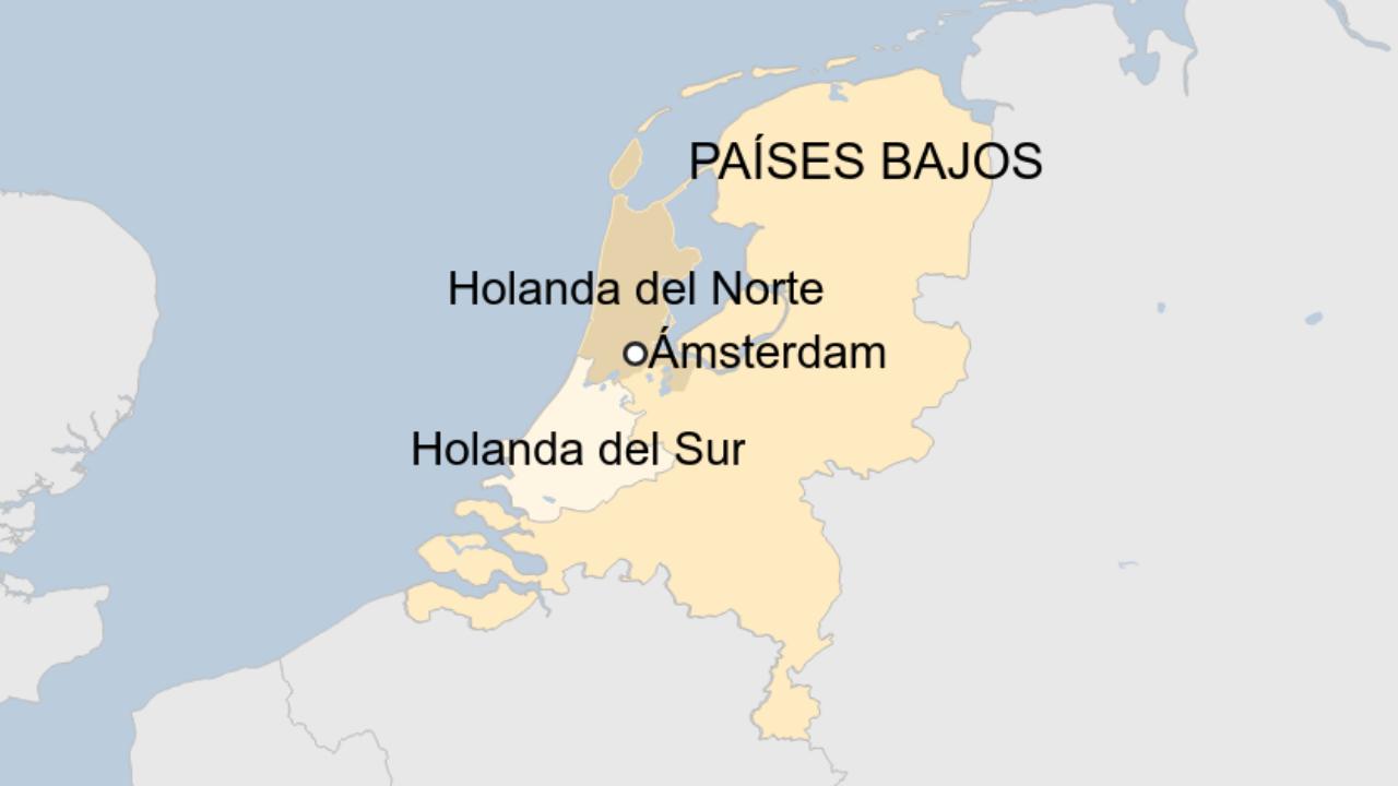 Mapa Del Estado De Neerlandés