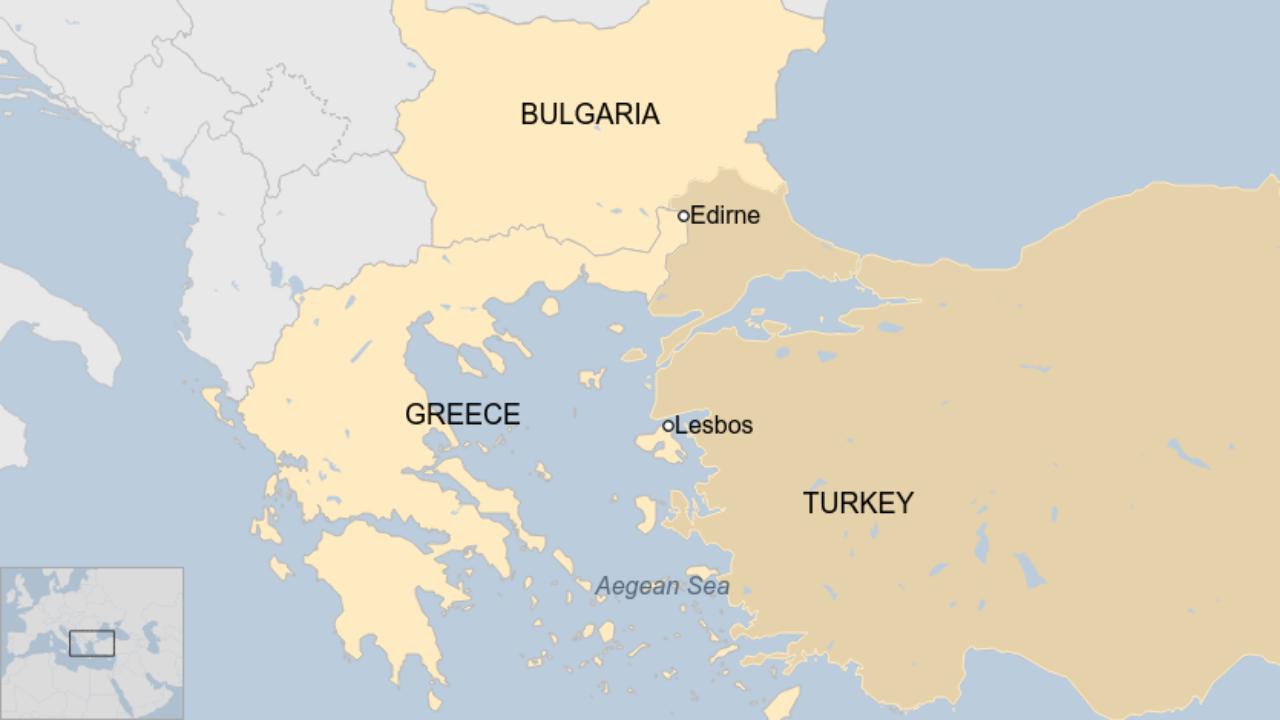 turkey border countries