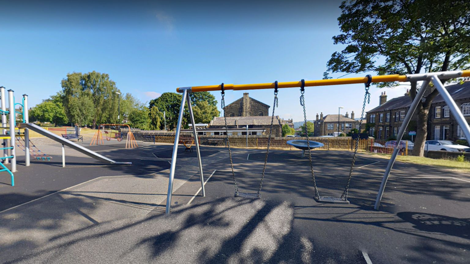 Leeds: Vandals condemned after targeting children's play park - BBC News