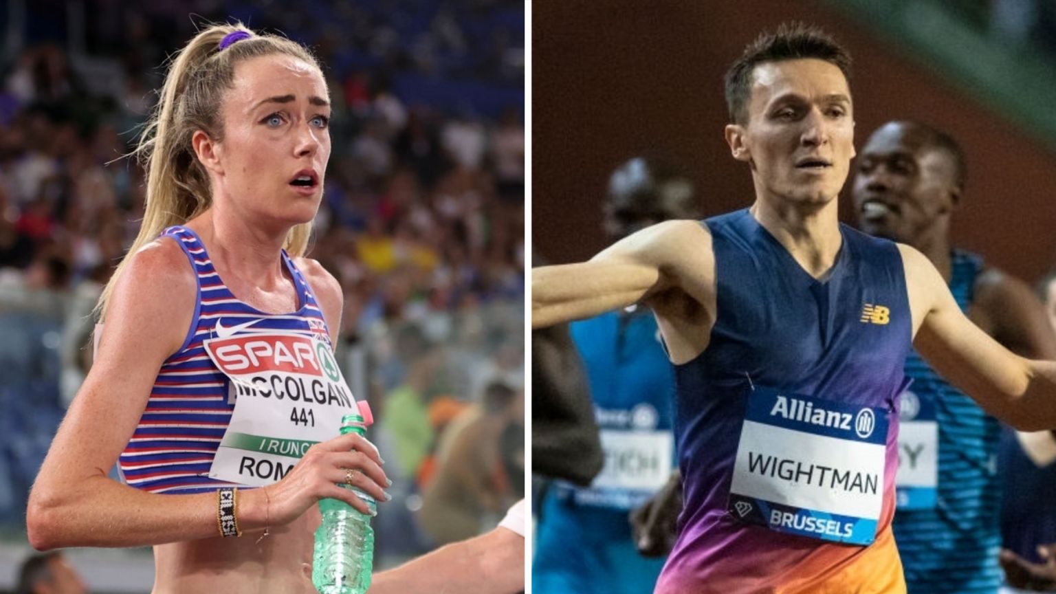 Wightman & McColgan receive Olympic calls - BBC Sport