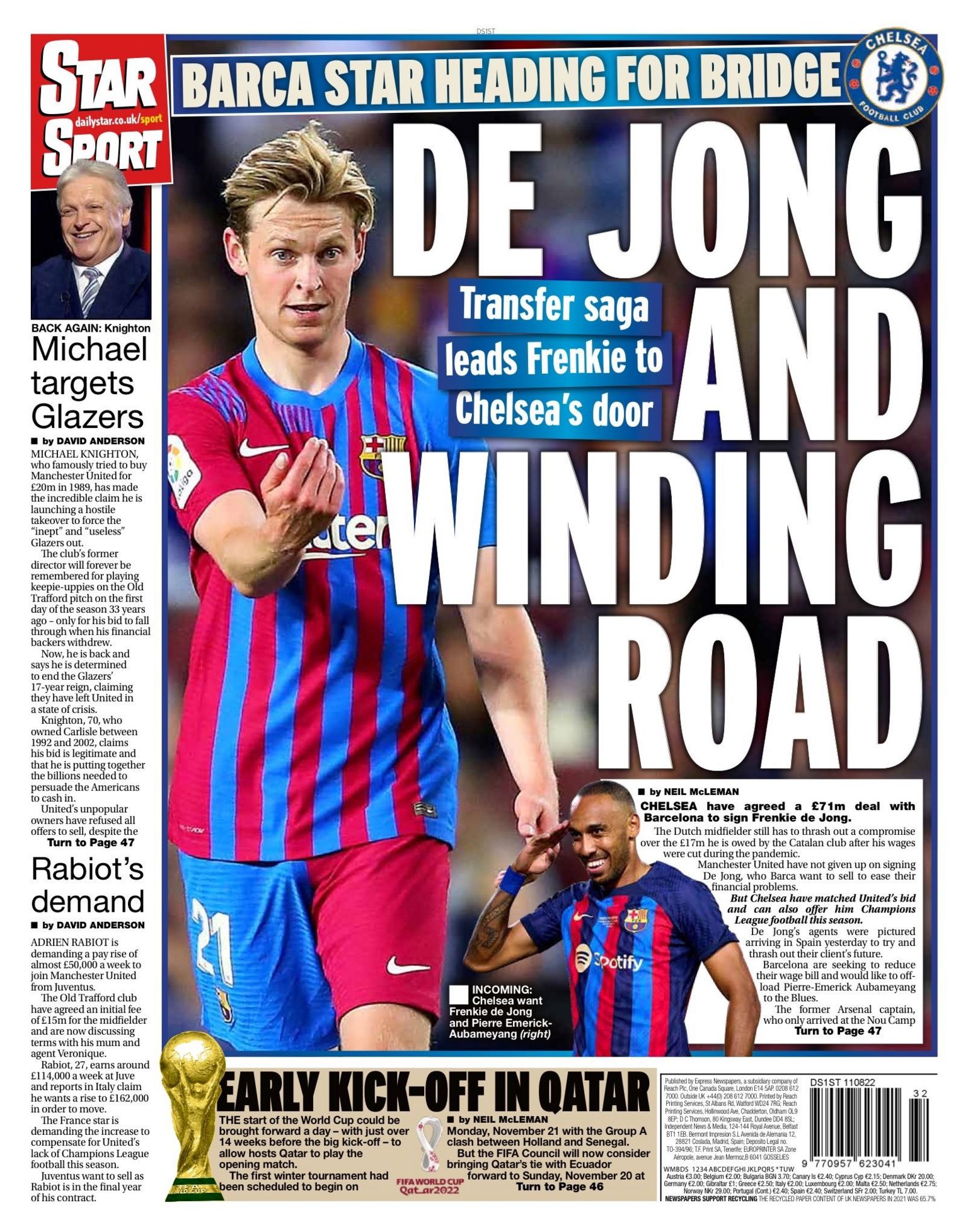 Thursday's back pages - BBC Sport