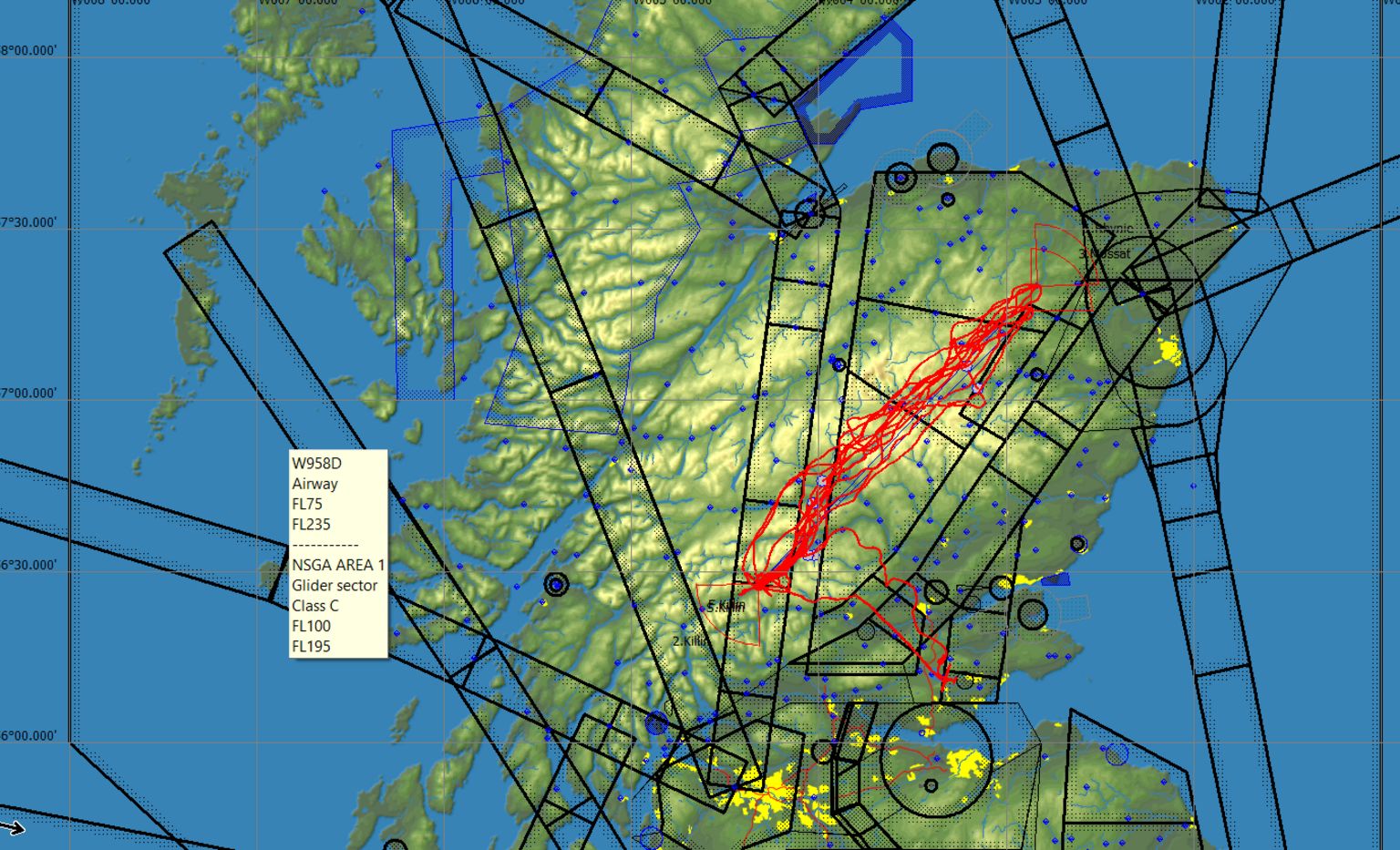 The glider pilots surfing the skies over Scotland - BBC News