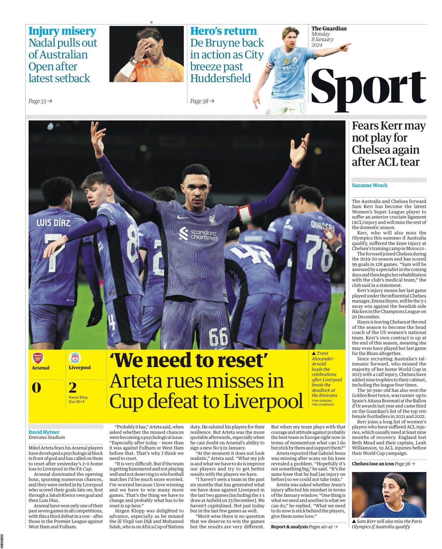 Monday's newspapers - BBC Sport