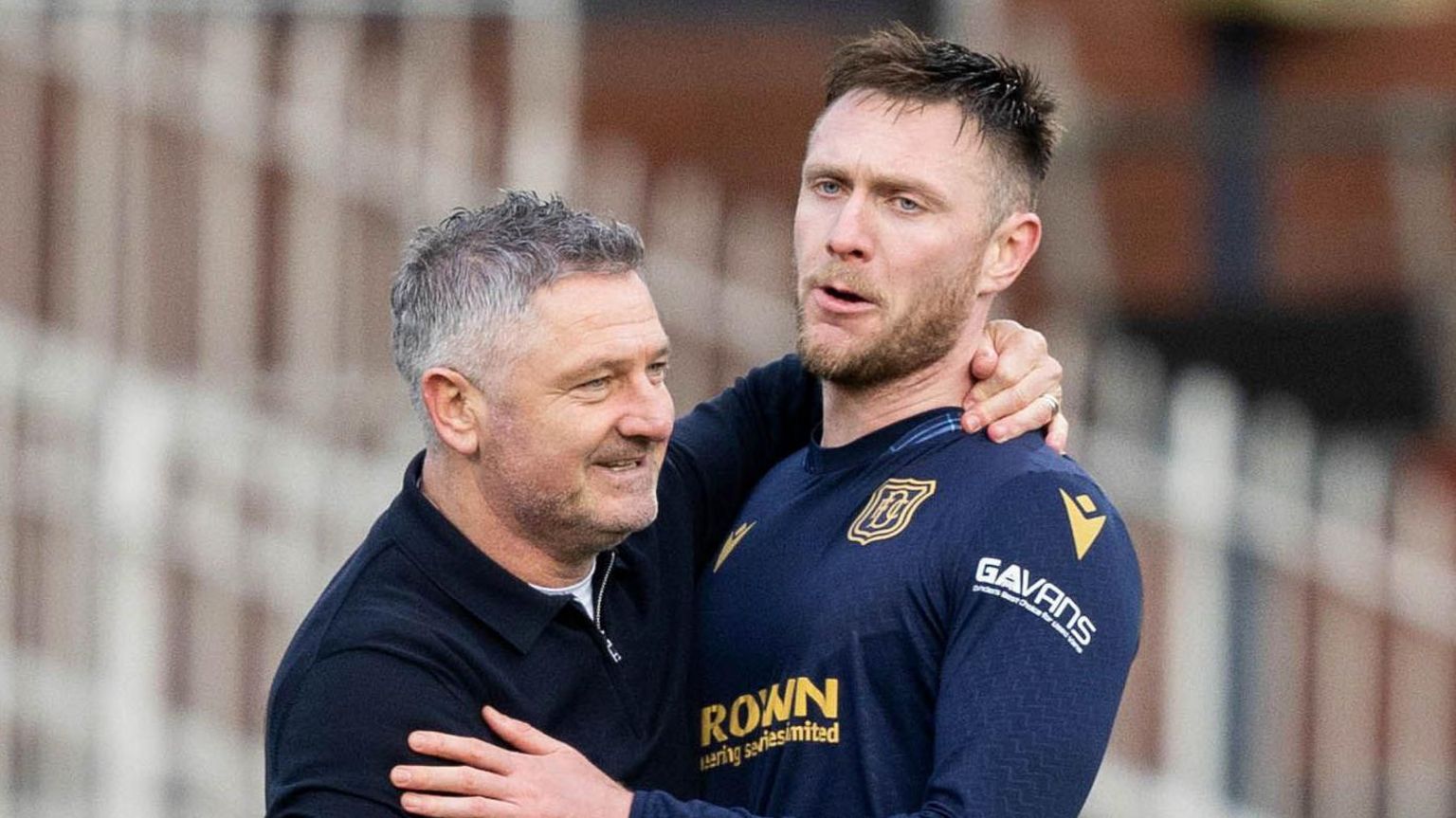 Tony Docherty delighted as four Dundee players return from injury - BBC ...