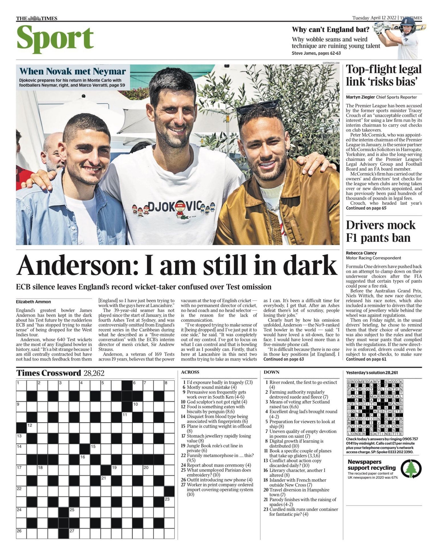 Tuesday's back pages - BBC Sport