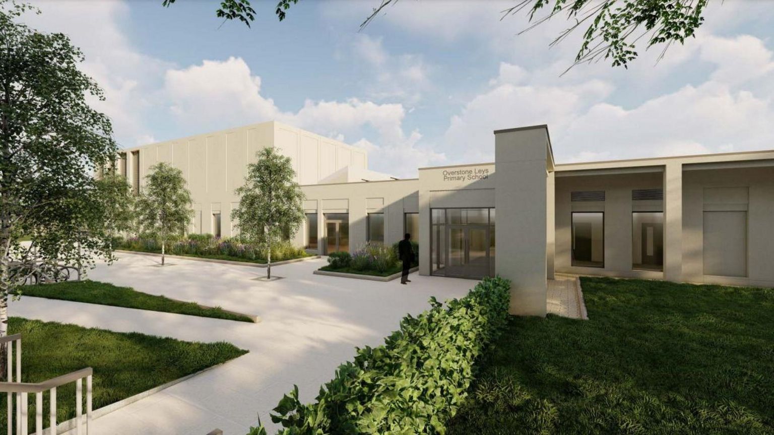 New 420-pupil school plan for Northampton housing development - BBC News