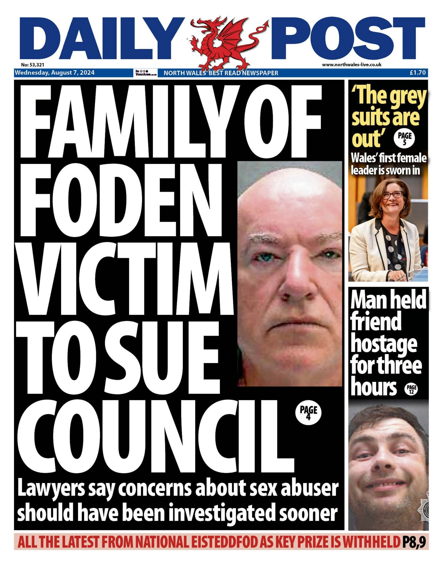 Wales' papers: Mum-to-be 'never woke up' and Eluned Morgan makes ...