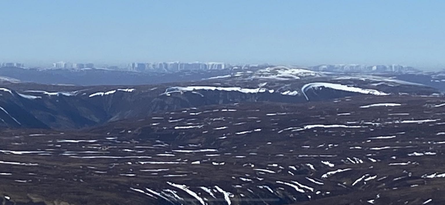 Mirage turns hills into icebergs in Highlands - BBC News