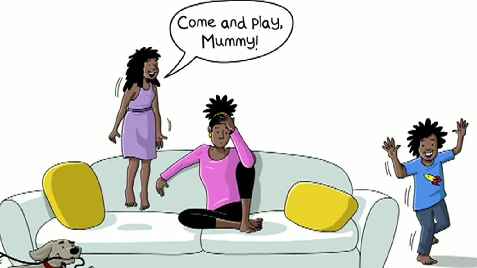 Long Covid patients create videos to help others - BBC News