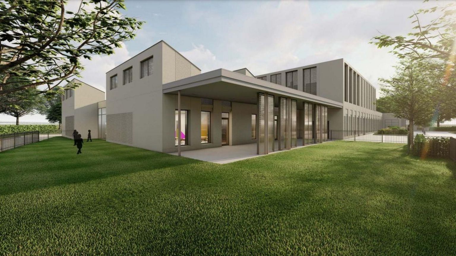 New 420-pupil school plan for Northampton housing development - BBC News