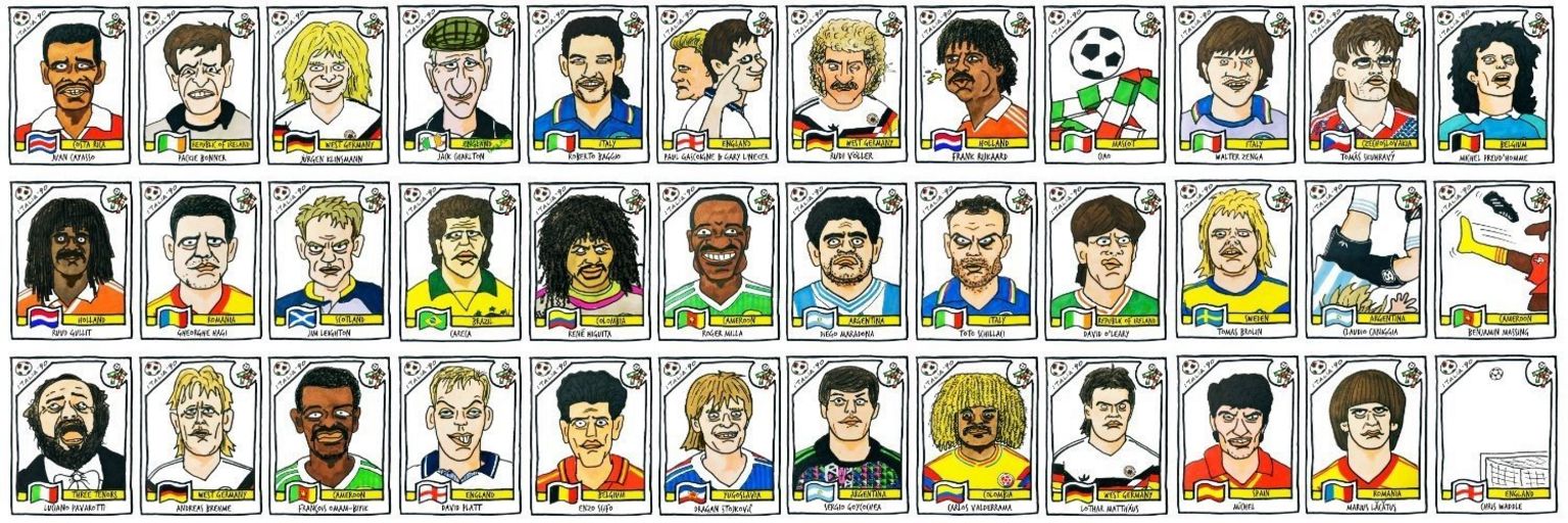 Oxford sticker album duo No Score Draws release World Cup book - BBC News