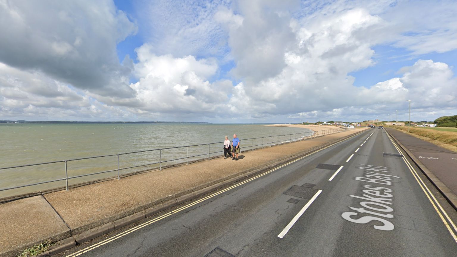 Stokes Bay sea wall to be replaced after £750k boost - BBC News