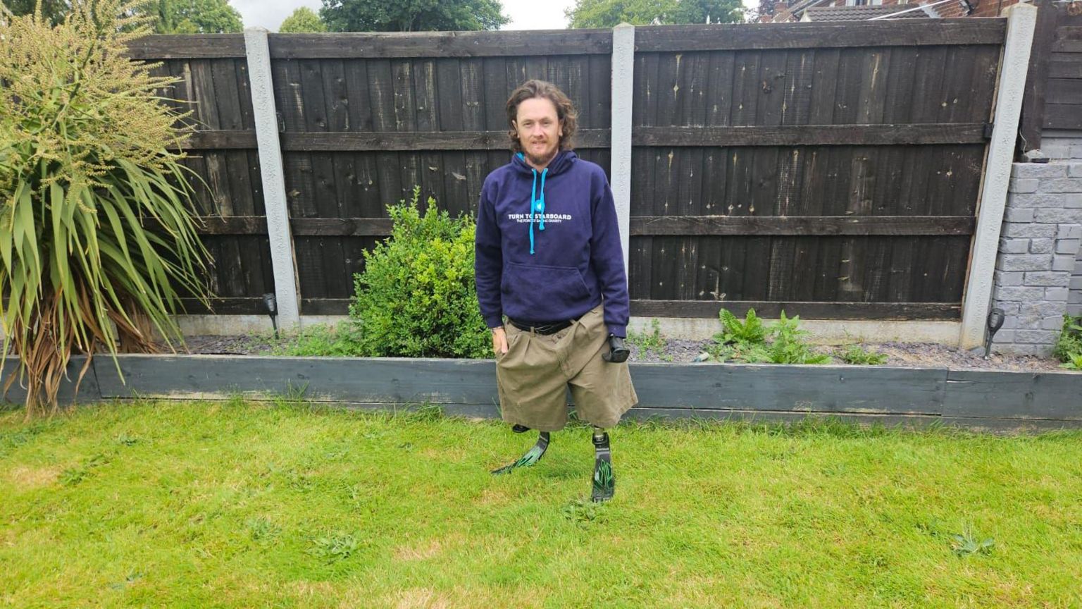 Triple amputee hopes to inspire others with solo Pacific sail - BBC News