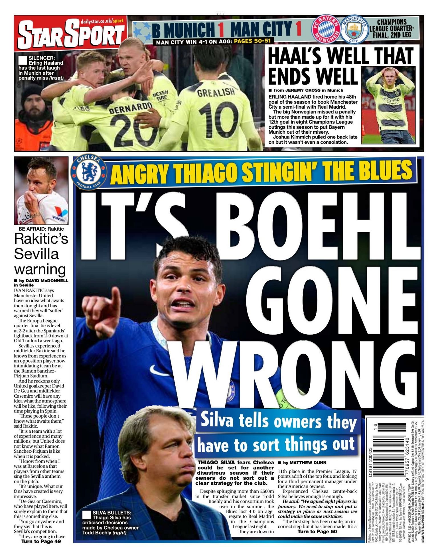 Thursday's back pages - BBC Sport