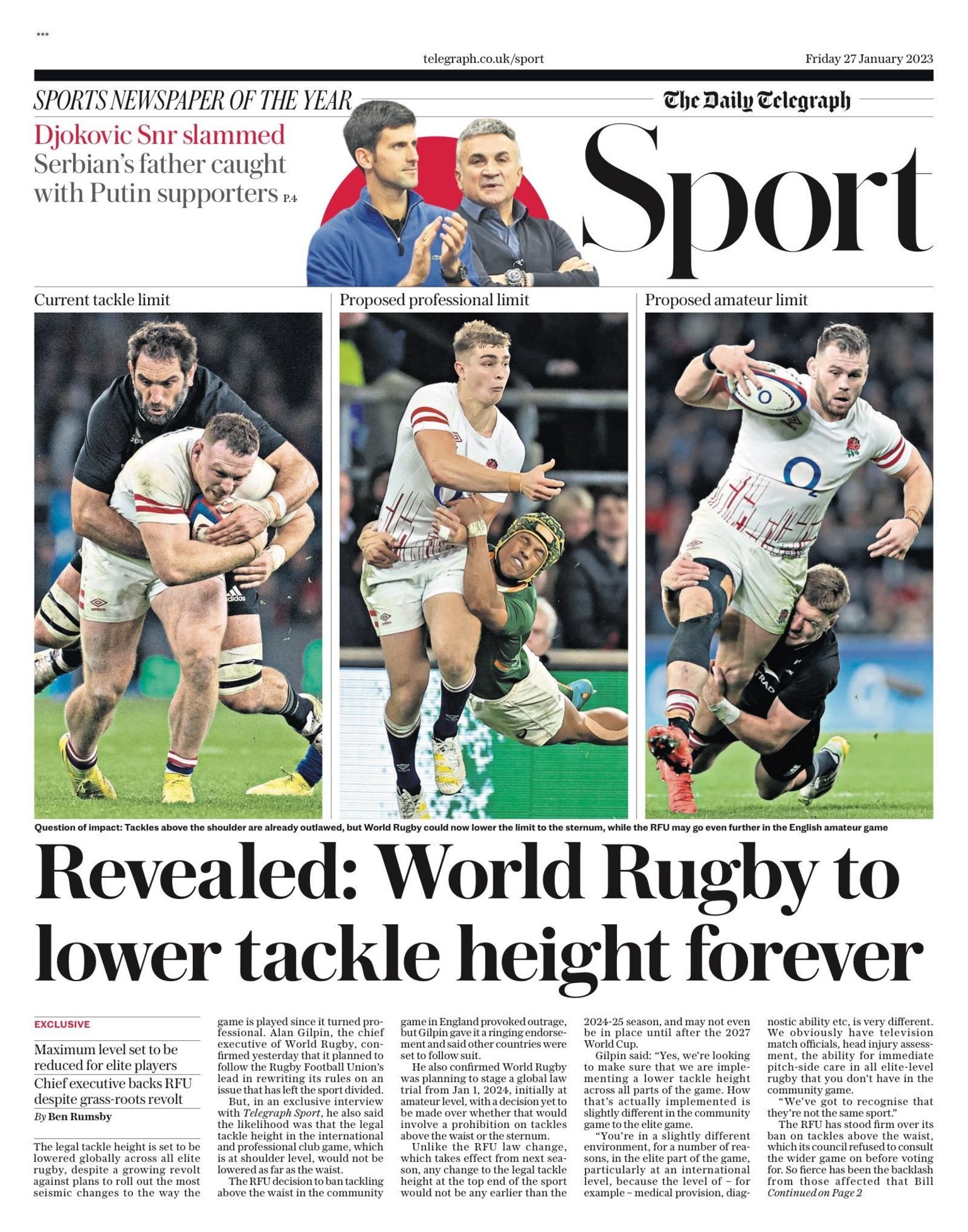 Friday's back pages - BBC Sport