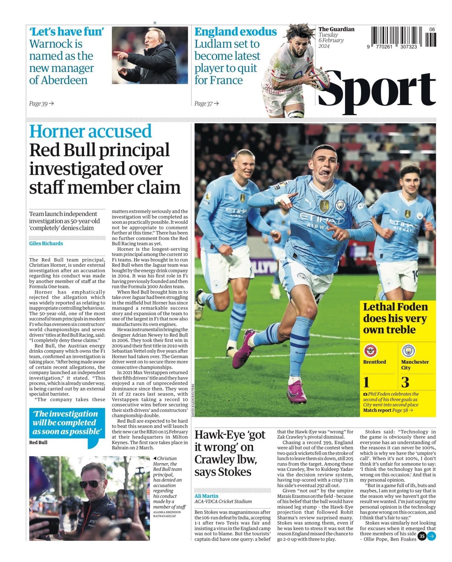 Tuesday's back pages - BBC Sport