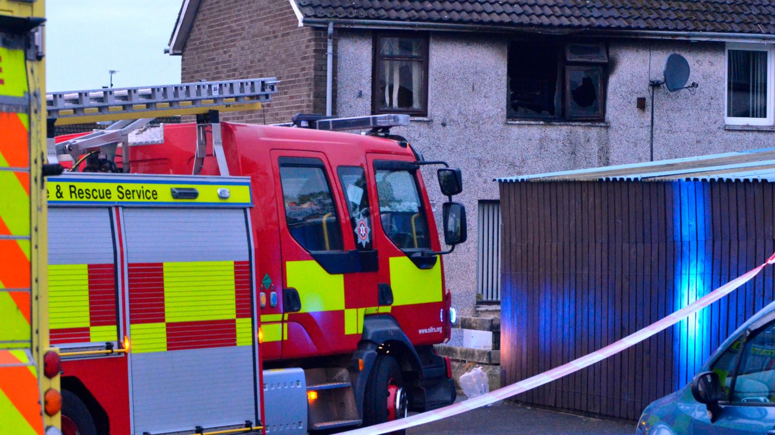 Twelve-year-old Ballymena house fire victim named - BBC News