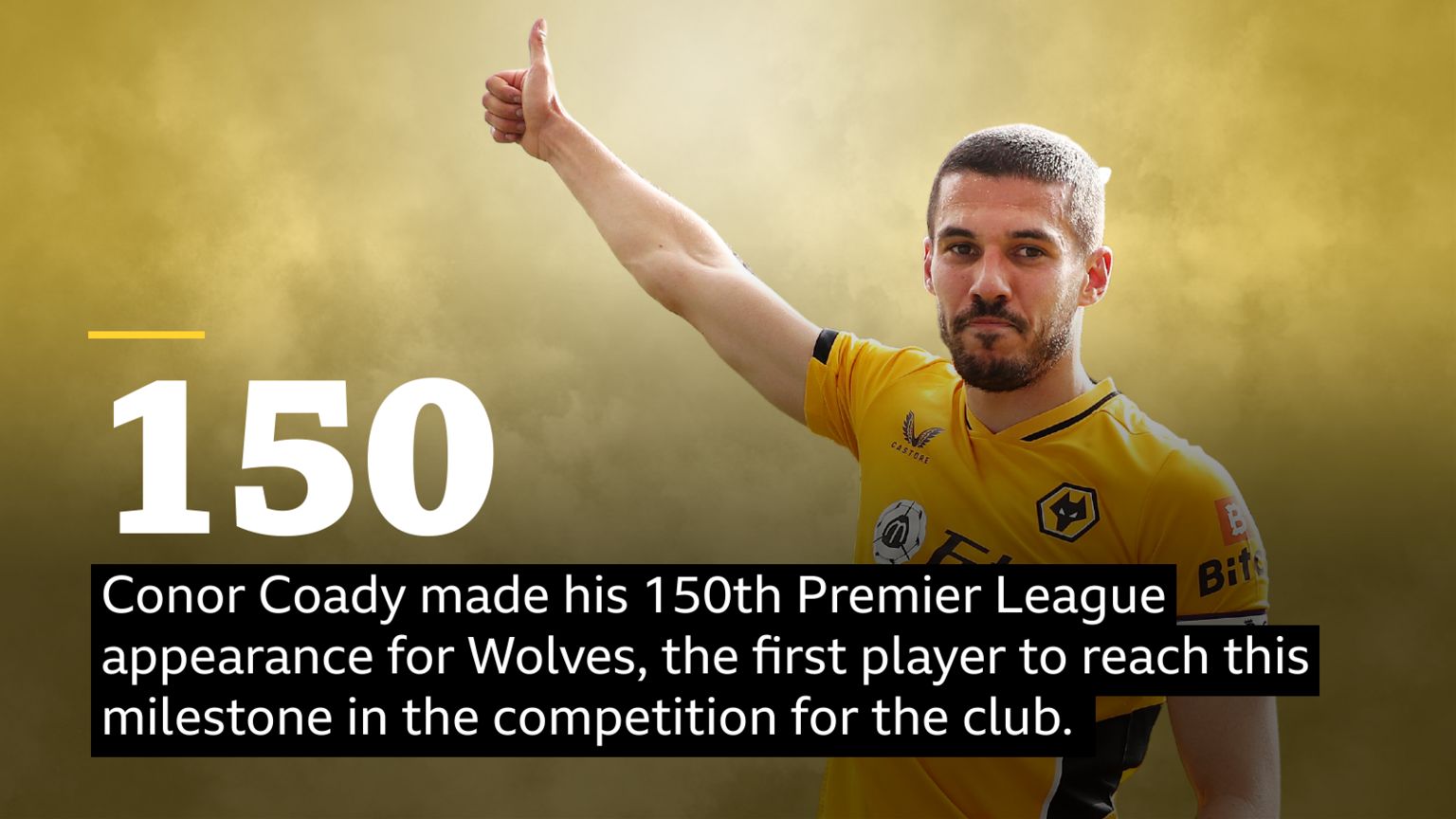 Coady hits club milestone - BBC Sport
