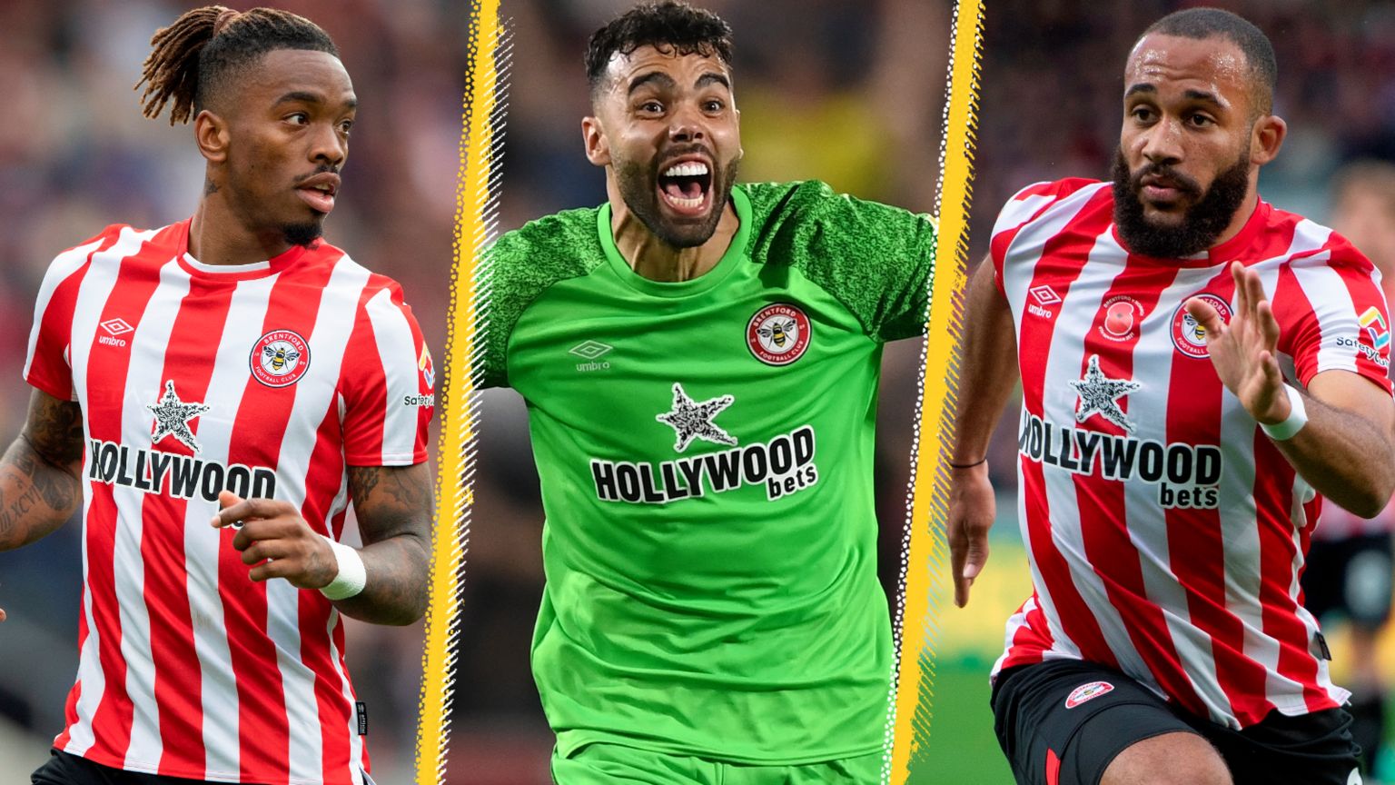 Brentford's top three rated players so far - as chosen by you - BBC Sport
