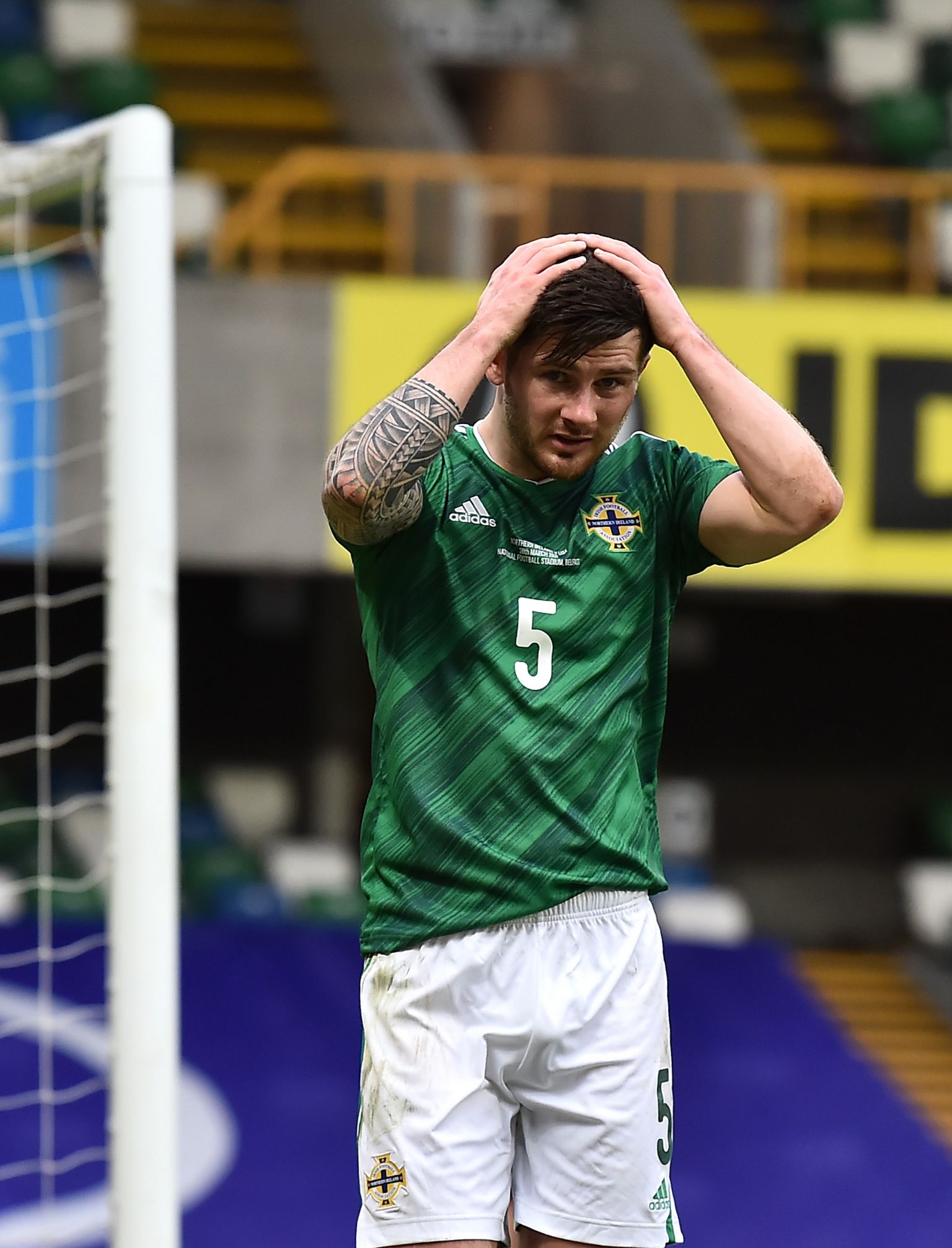 Kennedy makes NI comeback in defeat by Slovenia - BBC Sport
