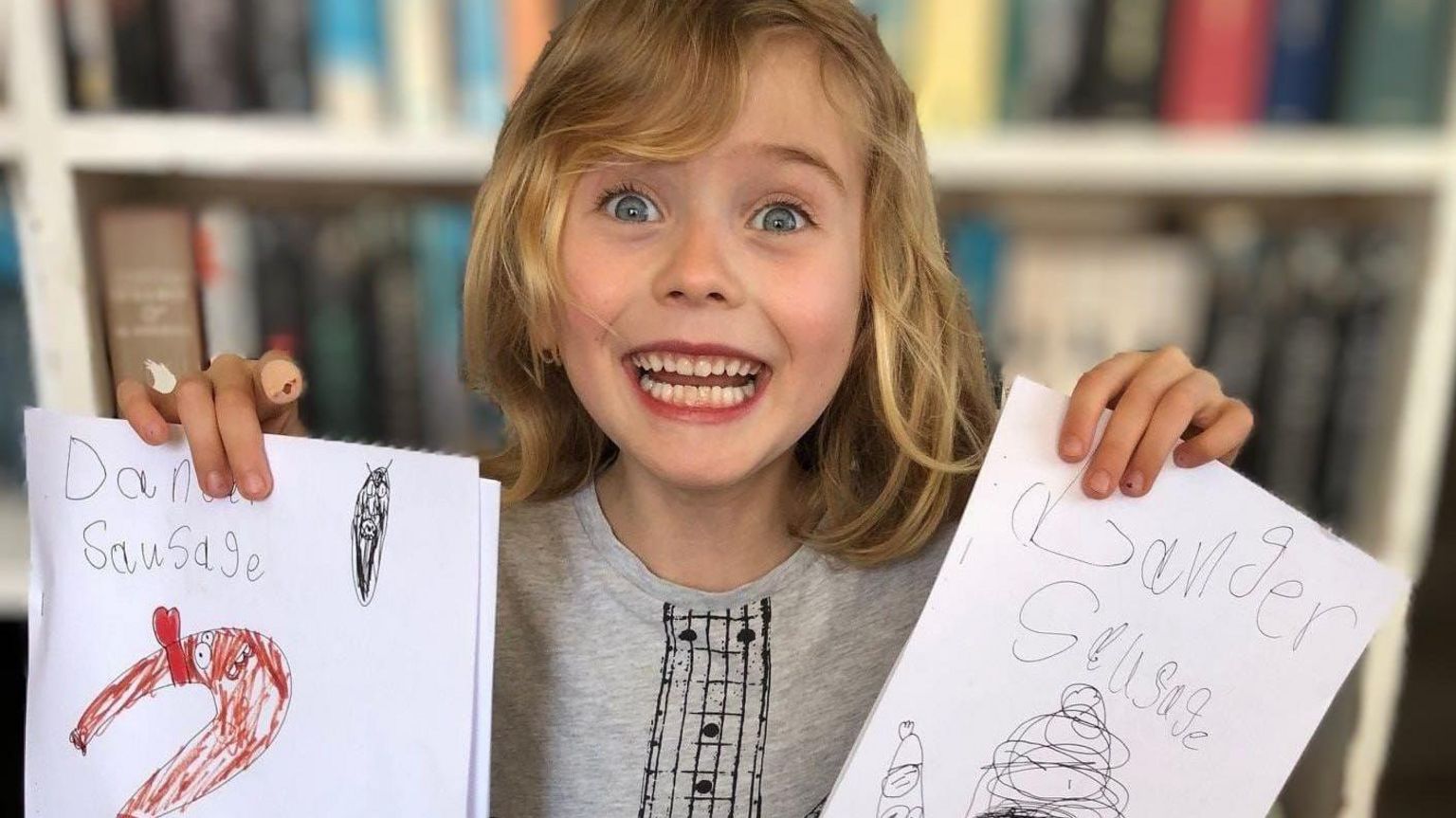 Meet the 'superstar' six-year-old comic book creator - BBC Newsround