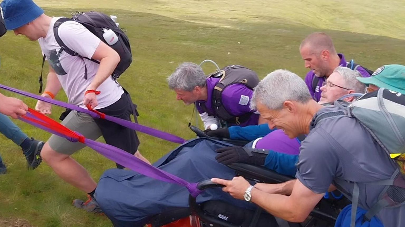 Ian Flatt: Man with MND scales seven peaks in Rob Burrow's honour - BBC ...