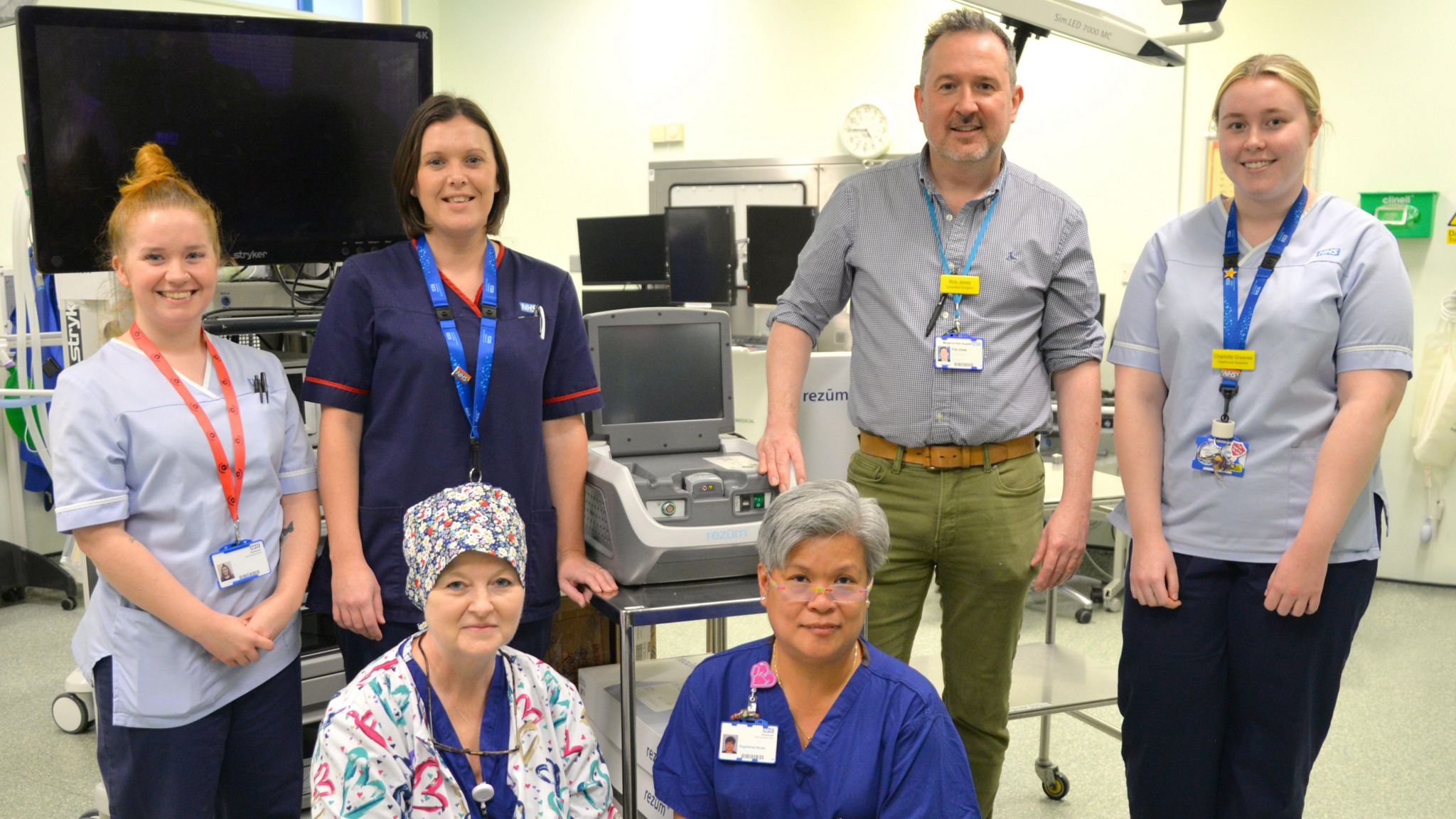 Taunton hospital first to offer new prostate steam treatment - BBC News