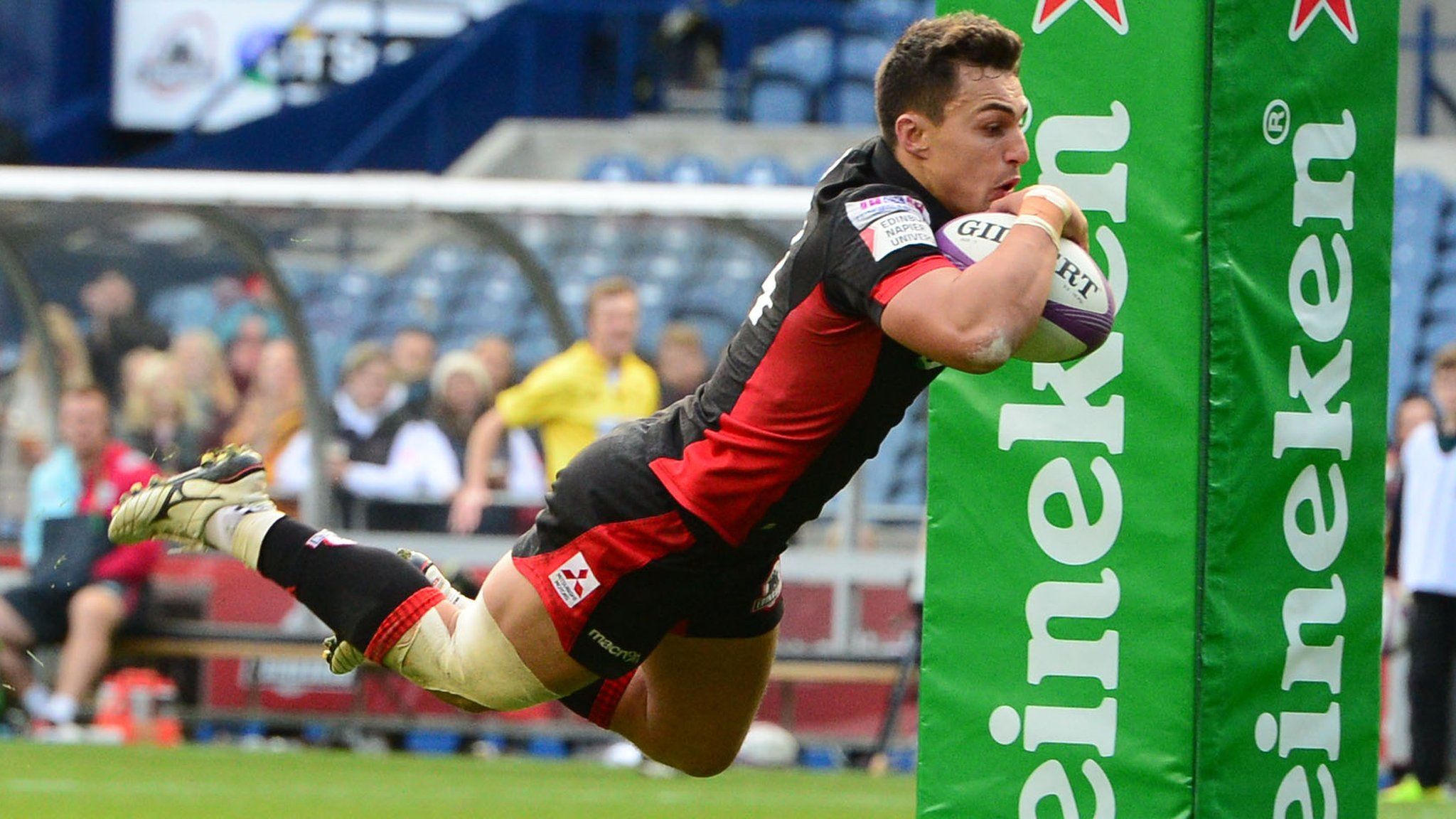 George Merrick: Harlequins lock out with neck injury - BBC Sport