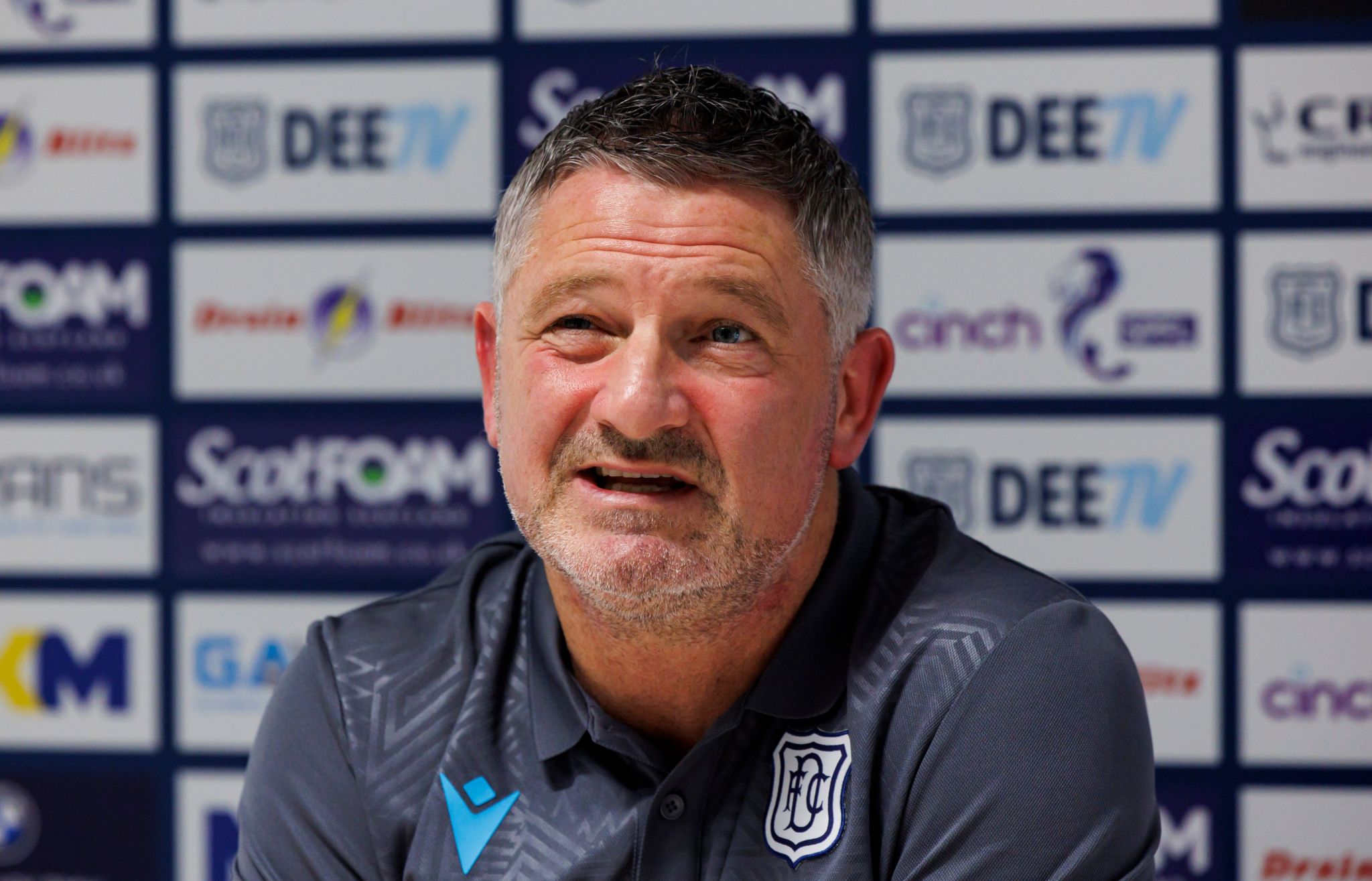 Docherty wants Dundee to go 'full throttle, pedal to the metal' - BBC Sport