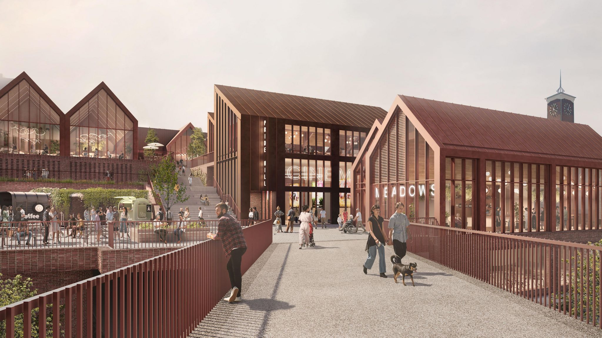 Shrewsbury development attracts interest from cinema operators - BBC News